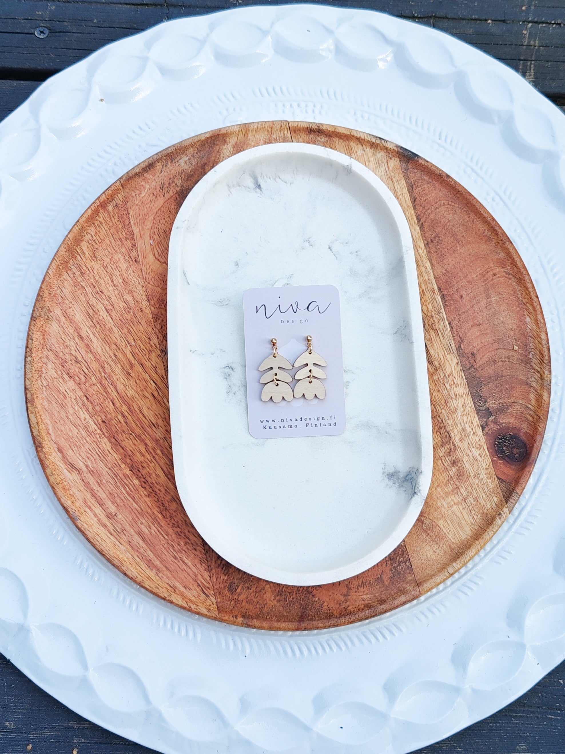 Niva Design | käsityönä valmistetut korvakorut